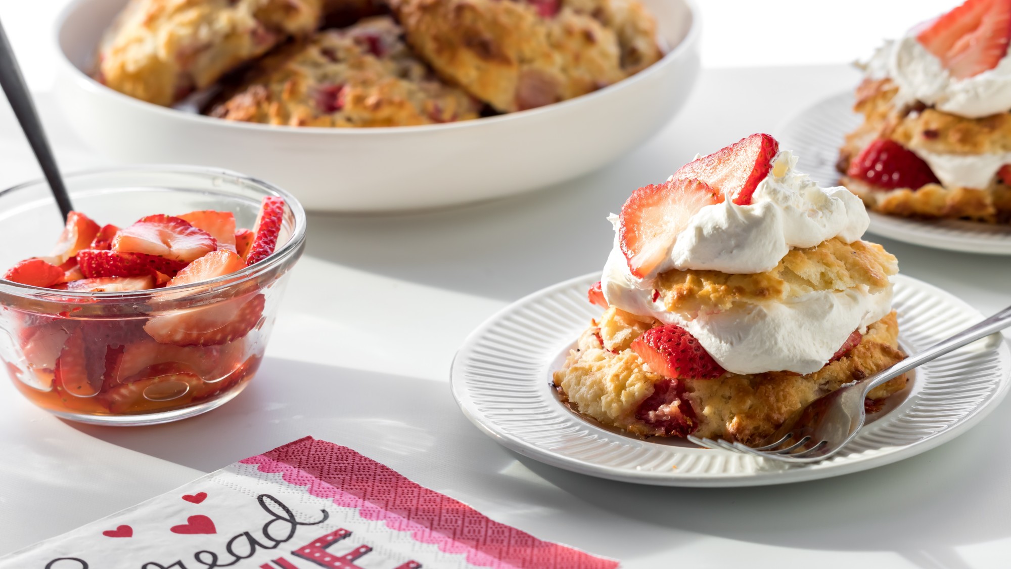 Classic Biscuit-Style Strawberry Shortcake - Pop and Thistle